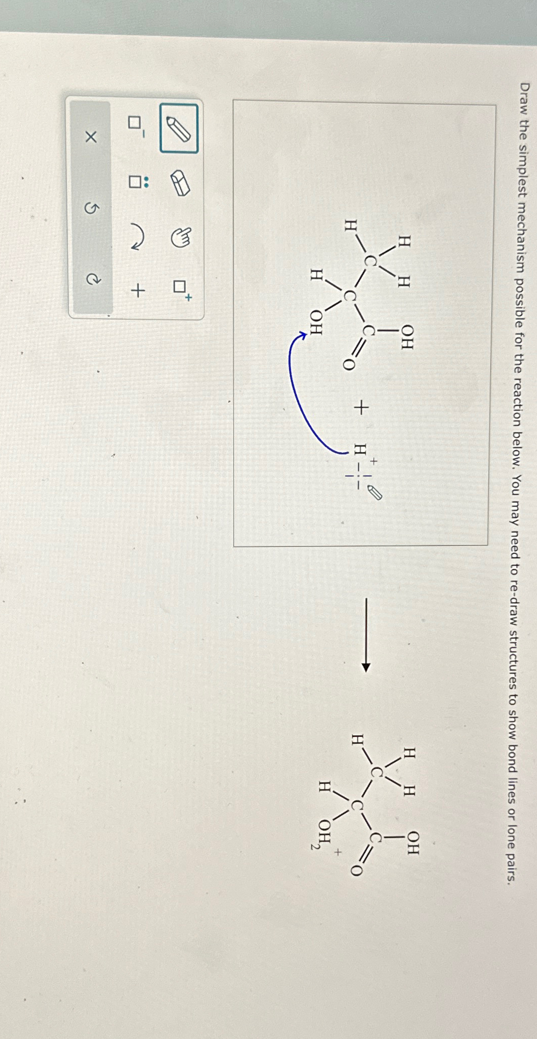 Solved Draw the simplest mechanism possible for the reaction | Chegg.com Solved Draw the simplest mechanism possible for the reaction | Chegg.com