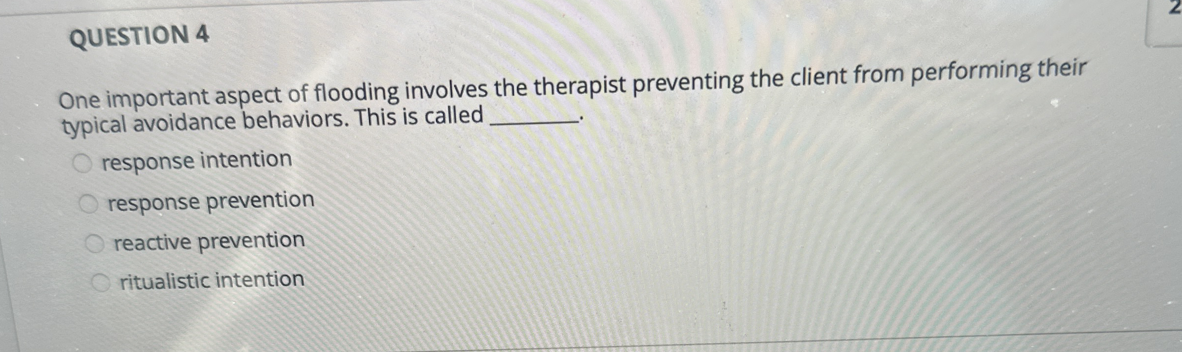 Solved QUESTION 4One important aspect of flooding involves | Chegg.com