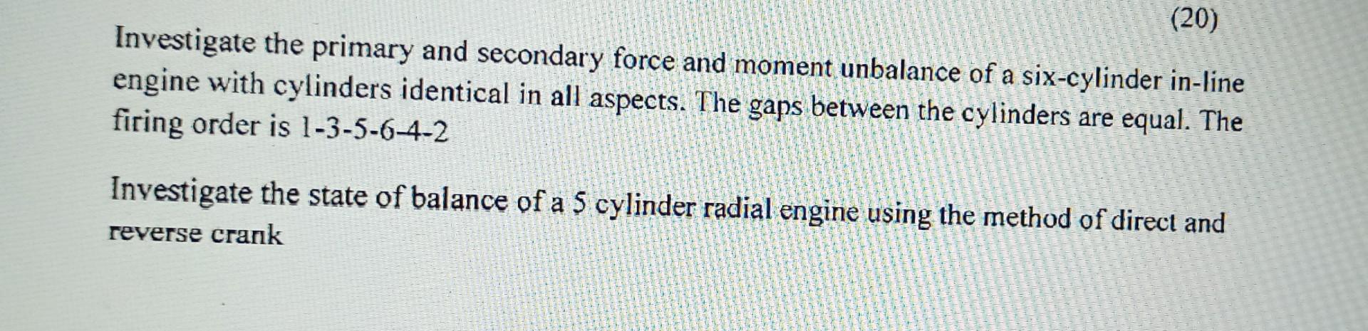 Solved Investigate the primary and secondary force and | Chegg.com