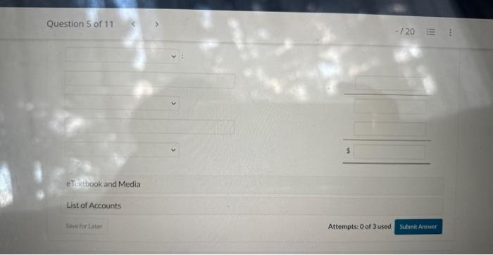 Solved Current Attempt in Pros: following information has | Chegg.com