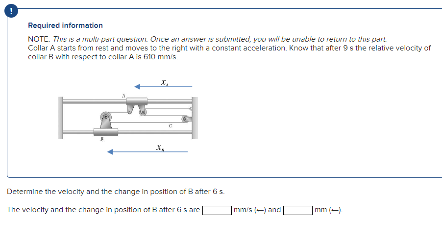 Solved Required informationNOTE: This is a multi-part | Chegg.com