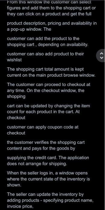 User logs in 1. User opens application 2. System | Chegg.com