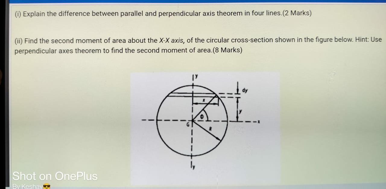 Solved (i) Explain the difference between parallel and | Chegg.com