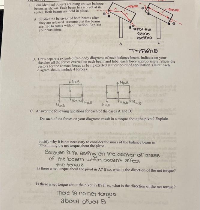 2. A hexagonal block is at rest upon a level surface, | Chegg.com