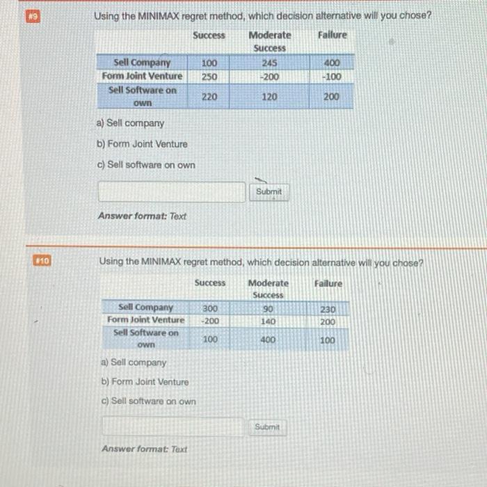 Solved Using the MAXIMAX method, which decision alternative | Chegg.com
