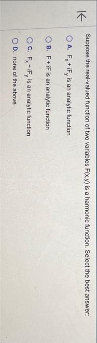 Solved Suppose the real-valued function of two variables | Chegg.com