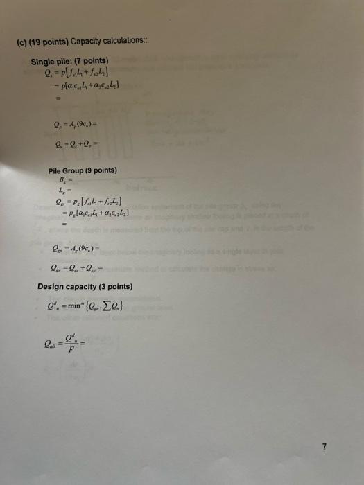 Solved Problem 2 (26 points) The pile group shown below is | Chegg.com