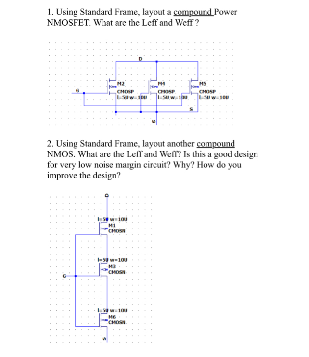 Solved Using Standard Frame, layout a compound Power | Chegg.com