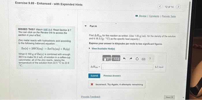 Solved MISSED THIS? Watch IWE 9.8: Read Section 9.7 You can | Chegg.com