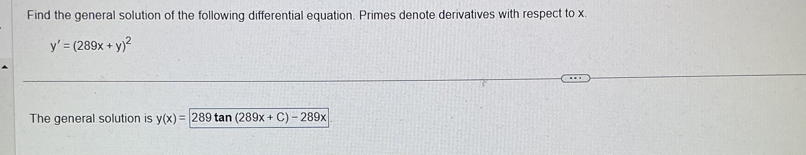 Solved Find the general solution of ﻿the following | Chegg.com