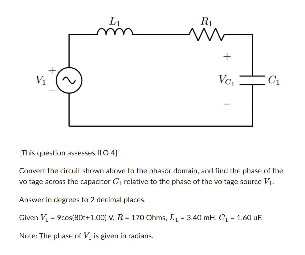 Solved [This ﻿question assesses ILO 4]Convert the circuit | Chegg.com