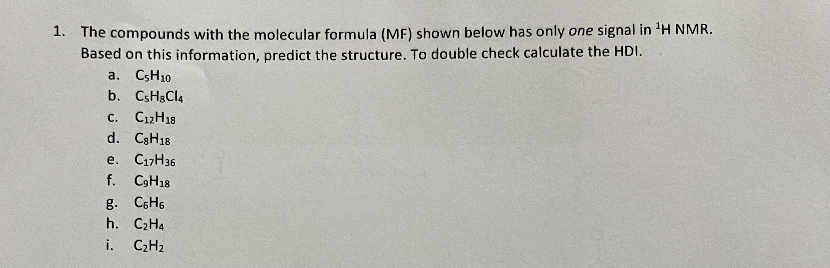 Solved The compounds with the molecular formula (MF) ﻿shown | Chegg.com