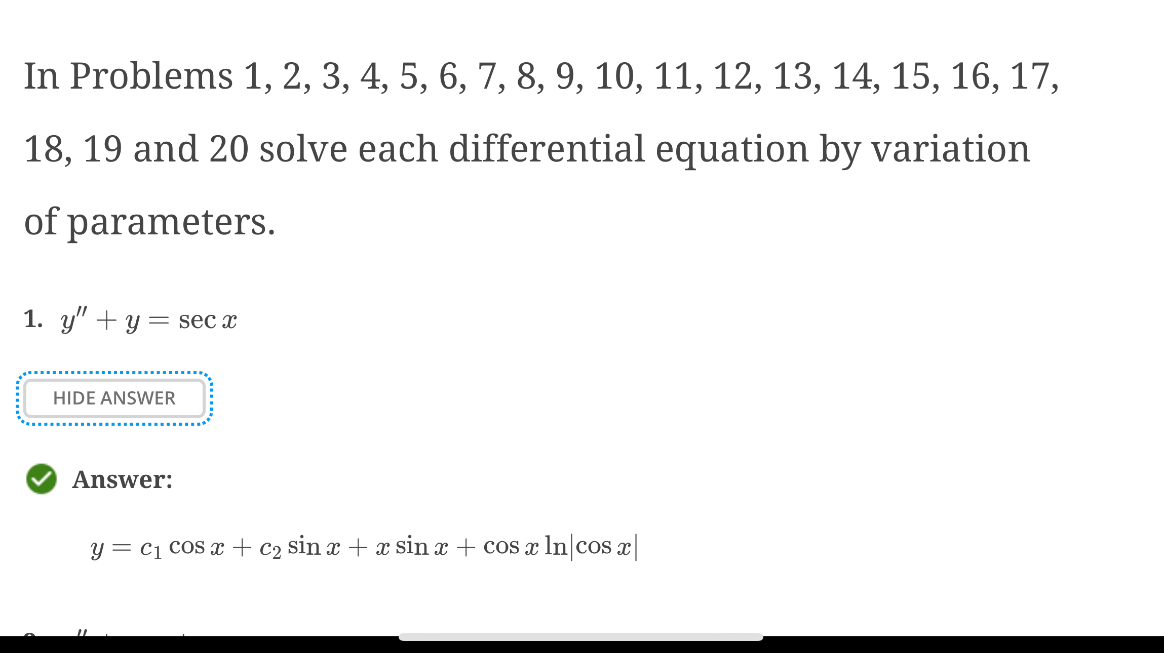Solved In Problems | Chegg.com