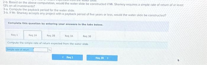 Problem 14-26 (Algo) SImple Rate of Return; Payback | Chegg.com