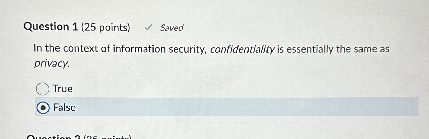 Solved Question 1 (25 ﻿points) ﻿SavedIn the context of | Chegg.com