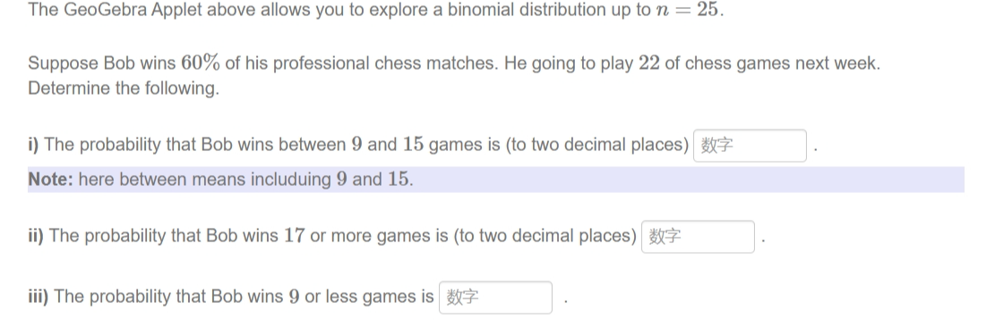Solved The GeoGebra Applet above allows you to explore a | Chegg.com