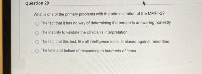 Solved What is one of the primary problems with the | Chegg.com