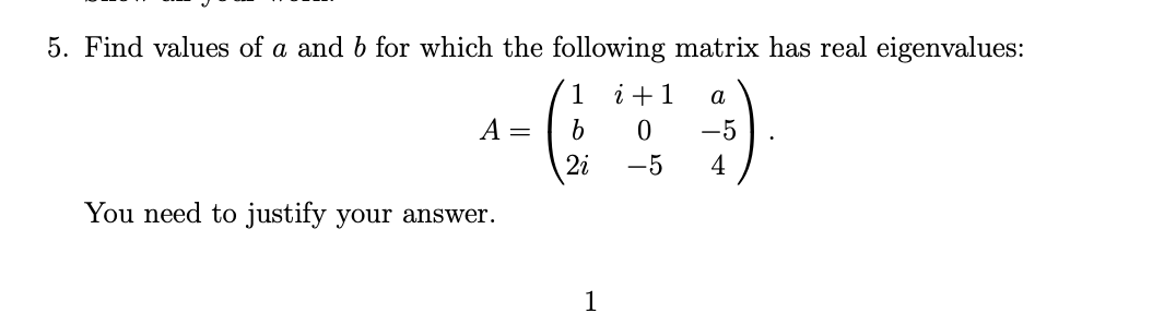 Solved Find values of a and b for which the following | Chegg.com Solved Find values of a and b for which the following | Chegg.com