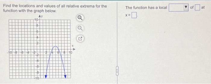Solved Find the locations and values of all relative extrema | Chegg.com