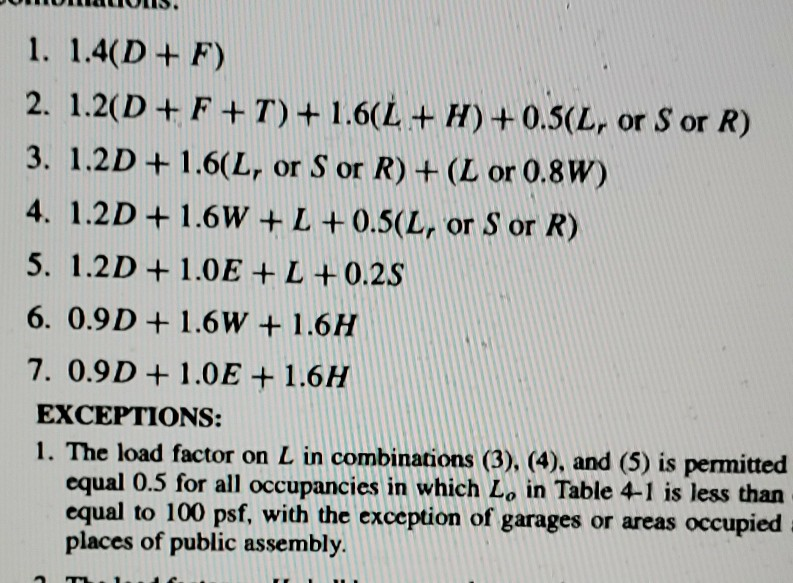 Using the basic combinations above 3a. Determine the | Chegg.com