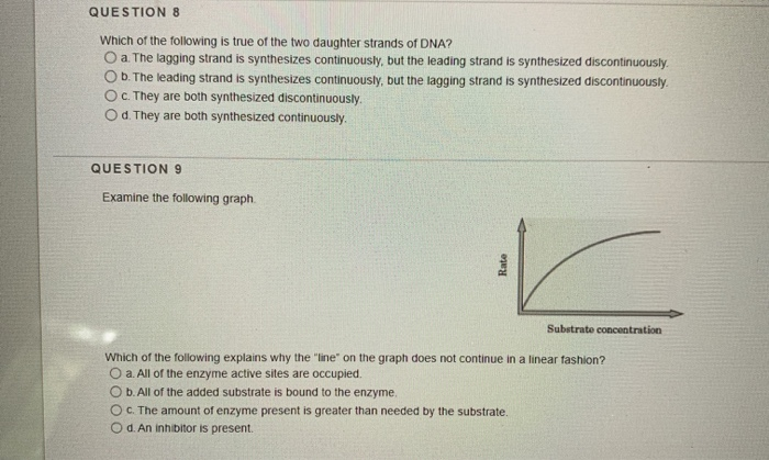 Solved QUESTION 8 Which of the following is true of the two | Chegg.com