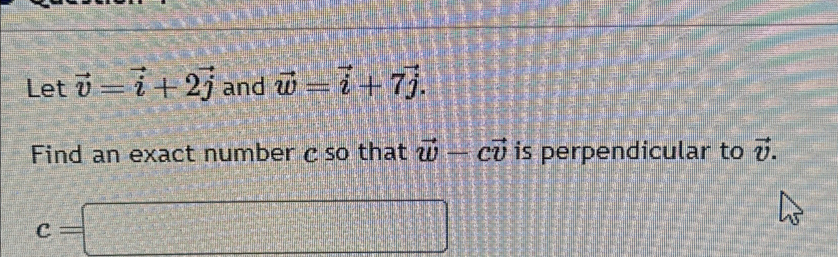 Solved Let vec(v)=vec(i)+2vec(j) ﻿and | Chegg.com