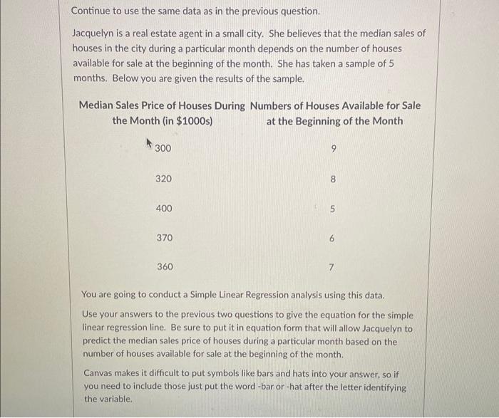 Solved Continue to use the same data as in the previous | Chegg.com
