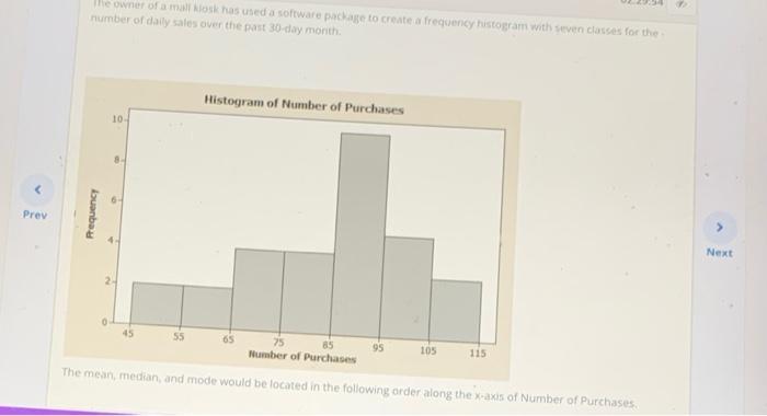 Solved The owntef of a ruali kiosk has used a software | Chegg.com