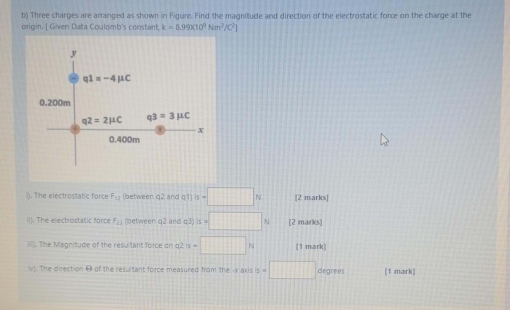 Solved Two Objects With Masses My 5kg And My 8kg Are
