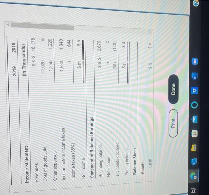 Solved Suminarked versions or Weoverion Corporation's | Chegg.com