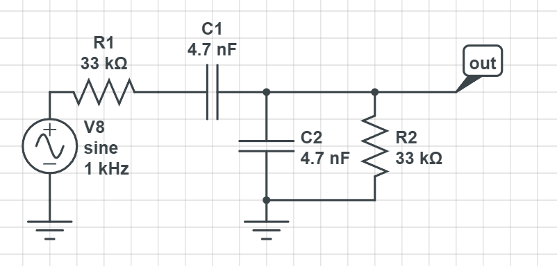 Solved is this the correct way to make an RC bandpass | Chegg.com