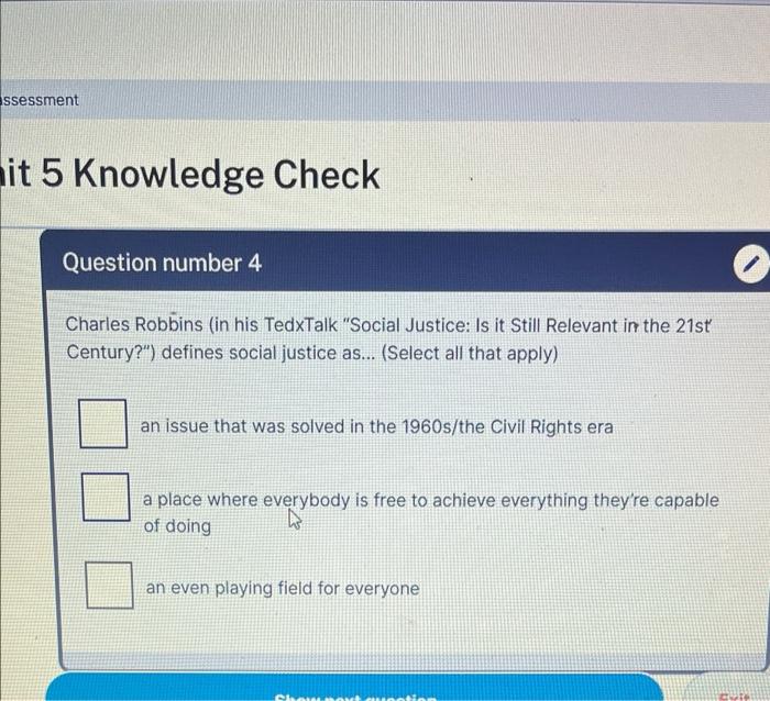 Solved assessment it 5 Knowledge Check Question number 4 | Chegg.com