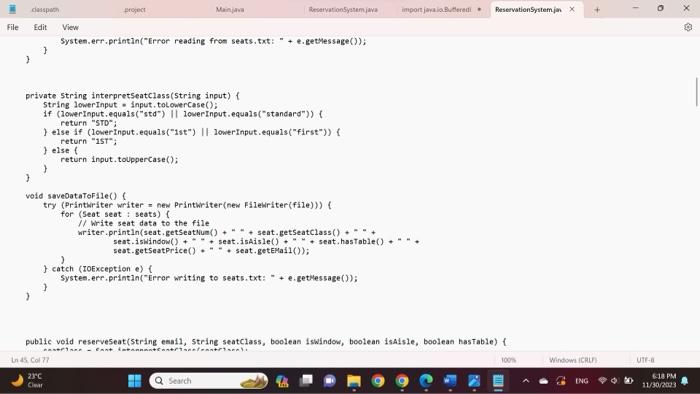 Solved I am not sure why when the code is run the Boolean | Chegg.com