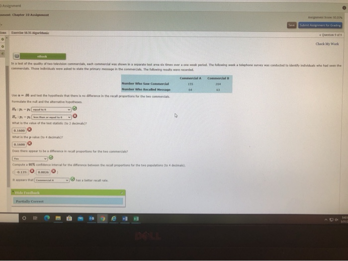Solved Assignment ament: Chapter 10 Assignment Save Subm | Chegg.com