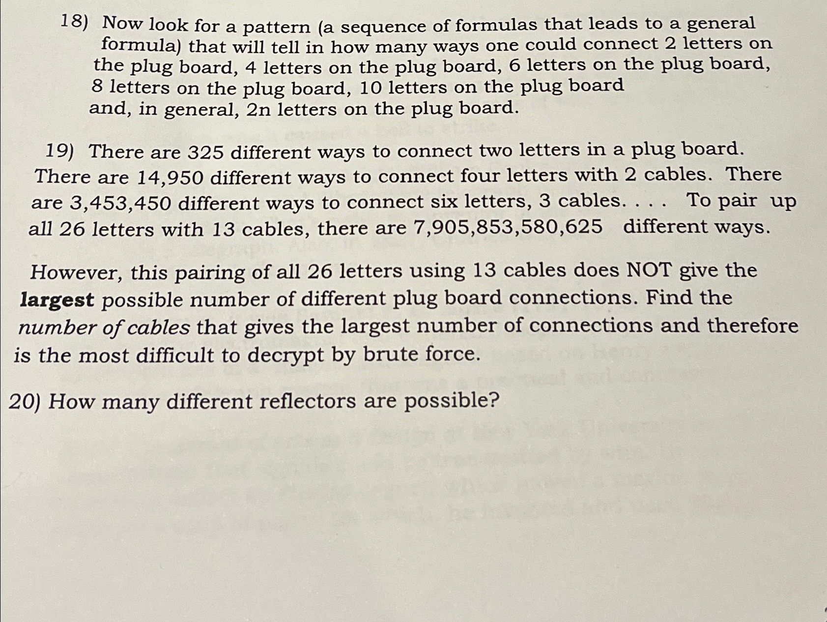 Now look for a pattern (a sequence of formulas that | Chegg.com