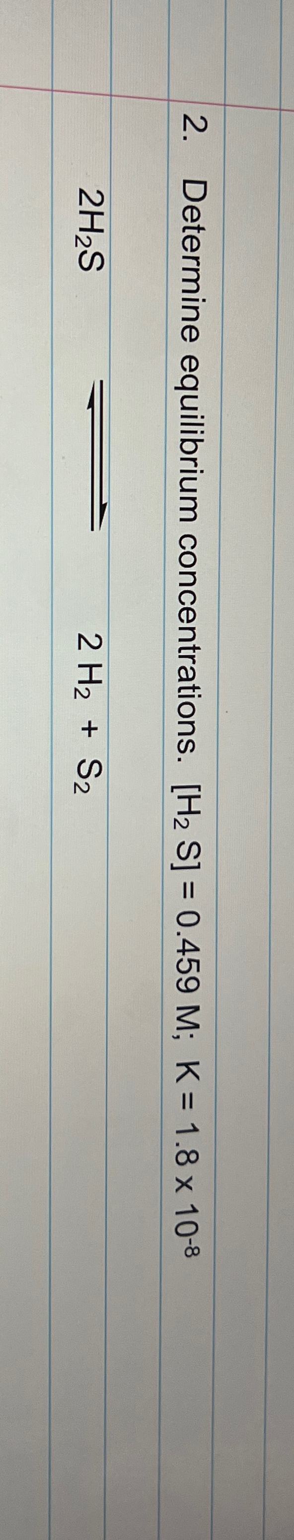Solved Determine equilibrium concentrations. | Chegg.com Solved Determine equilibrium concentrations. | Chegg.com