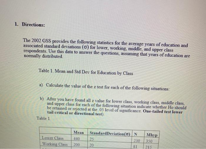 Solved .05 level of significance. one tail test lower tail | Chegg.com