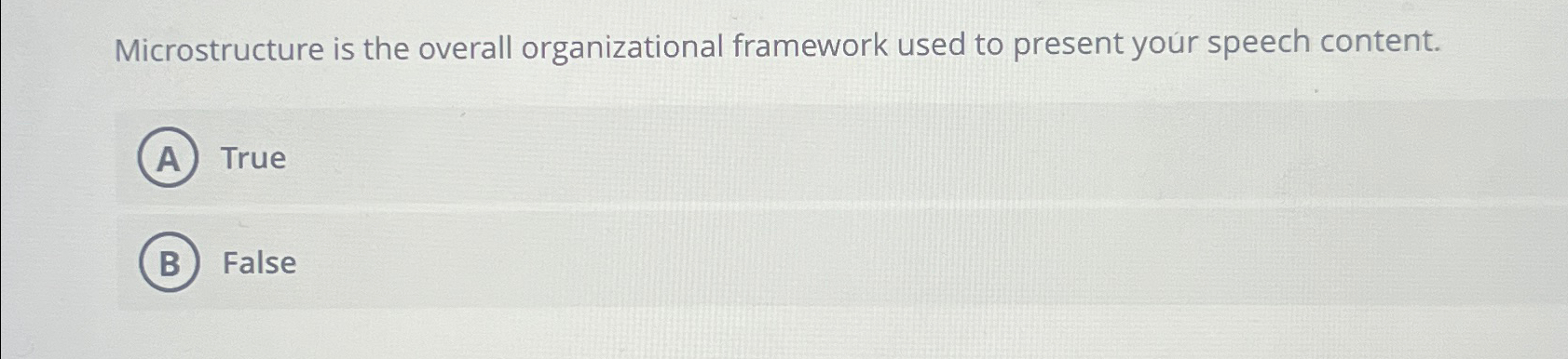 Solved Microstructure is the overall organizational | Chegg.com
