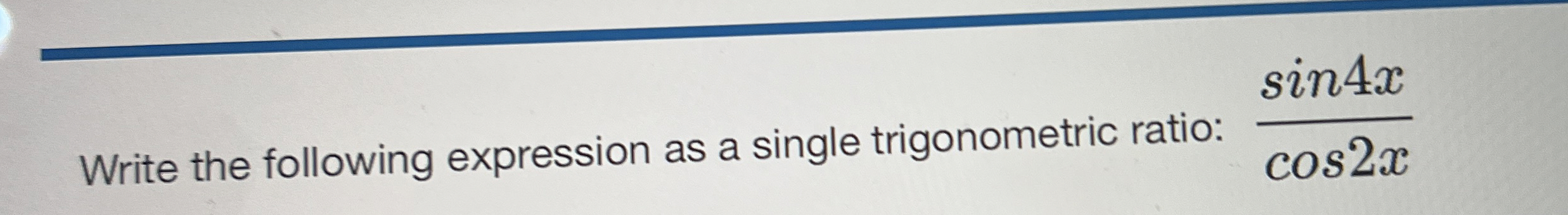 Solved Write the following expression as a single | Chegg.com