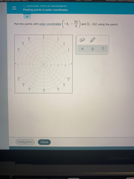 Solved Joc = O ADDITIONAL TOPICS IN TRIGONOMETRY Plotting | Chegg.com Solved Joc = O ADDITIONAL TOPICS IN TRIGONOMETRY Plotting | Chegg.com