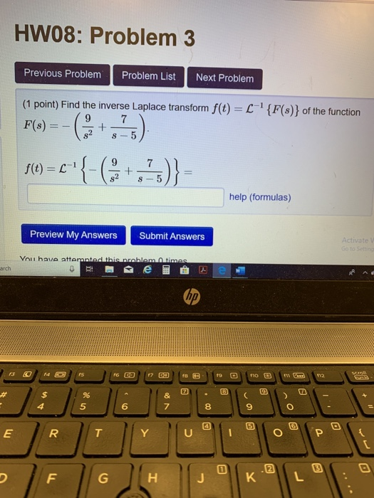 Solved HW08: Problem 3 Previous Problem Problem List Next | Chegg.com