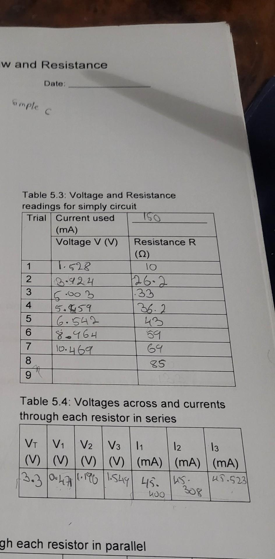 Solved the whole page 1. use the data from your series | Chegg.com