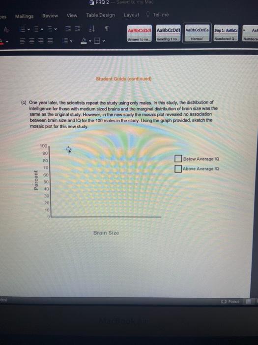 Solved Mailings ances Review View Table Design Layout AB | Chegg.com