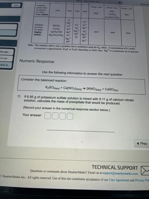 Solved 73 Numeric Response de gas Use the following | Chegg.com