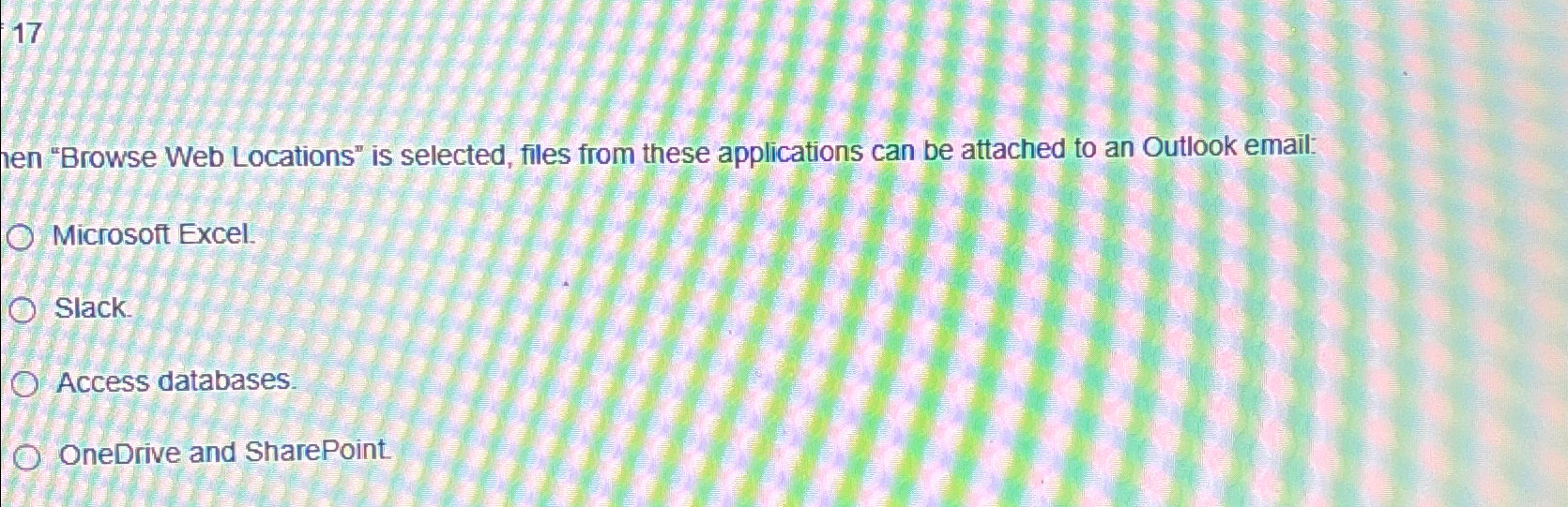 Solved When "Browse Web Locations" is selected, files from | Chegg.com