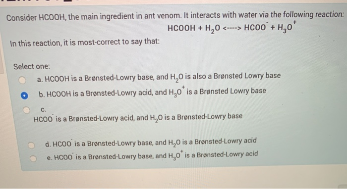 Solved X Meme Supon This 21 Consider HCOOH, the main | Chegg.com