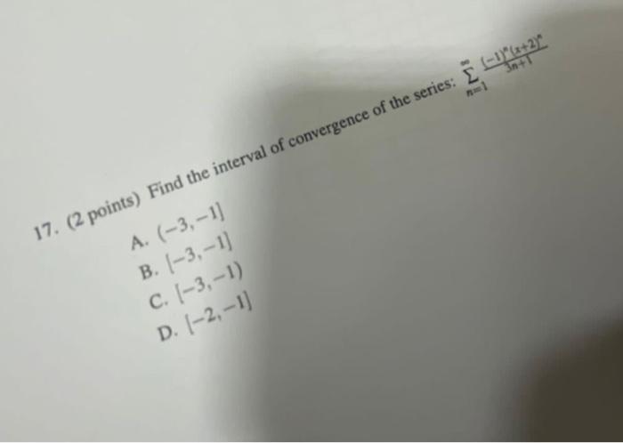 Solved A. (−3,−1) B. (−3,−1) D. (−3,−1) | Chegg.com