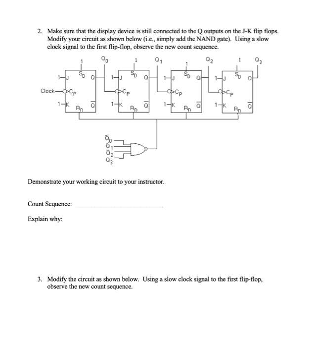 LAB 8: Counters Objectives To learn how to construct | Chegg.com