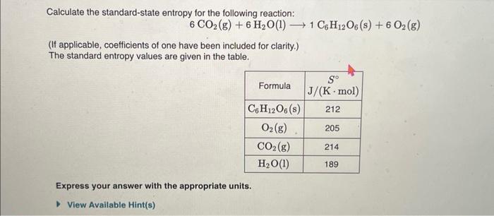 Solved Calculate ΔSrxn ∘ for the reaction 2NO(g)+O2( | Chegg.com