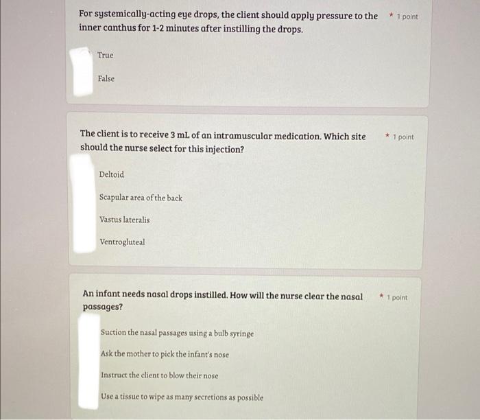 The nurse is administering otic drops to a 2 year old | Chegg.com